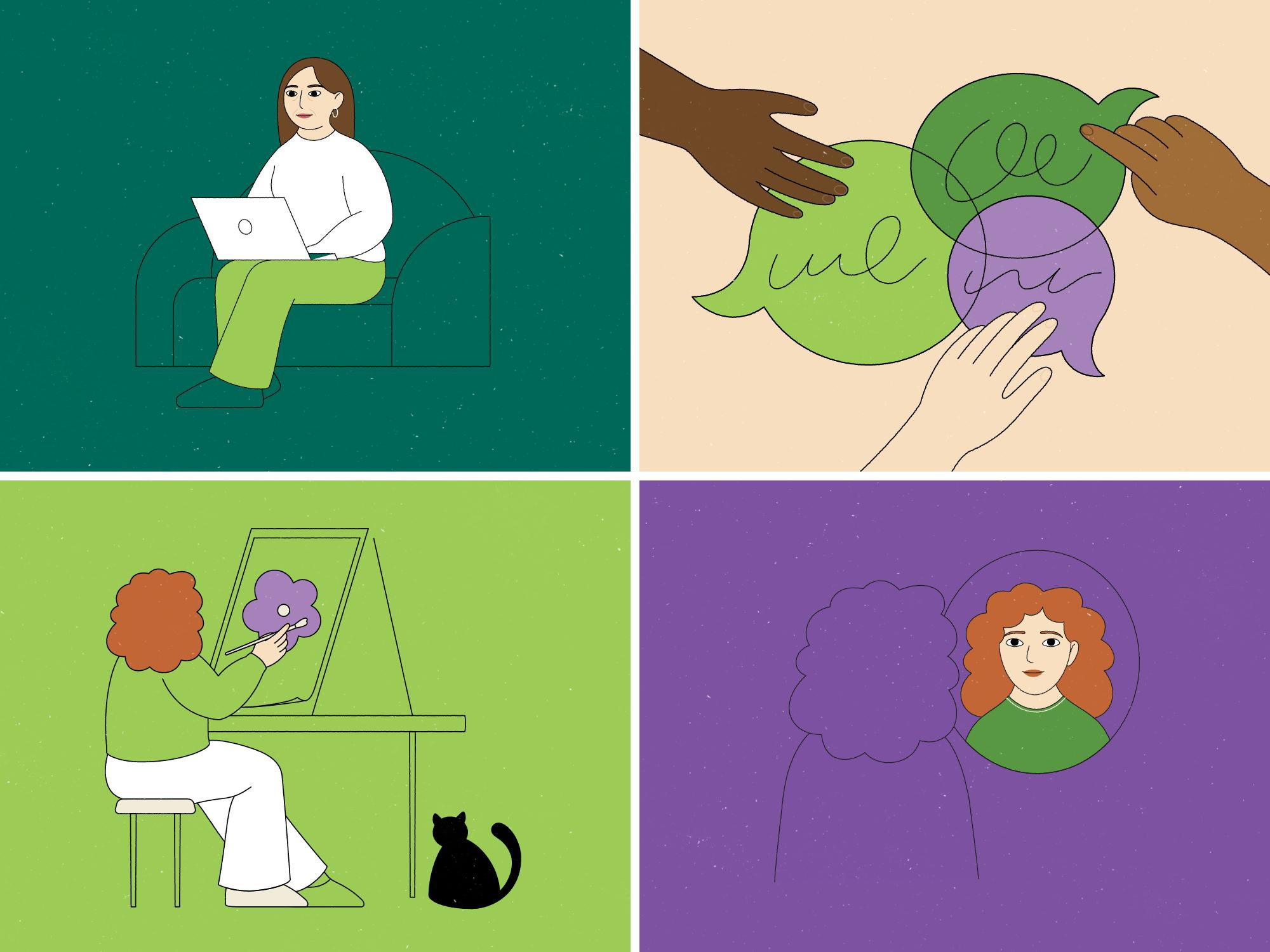 Mental Health Engagement and Recovery Animations – 100 Archive