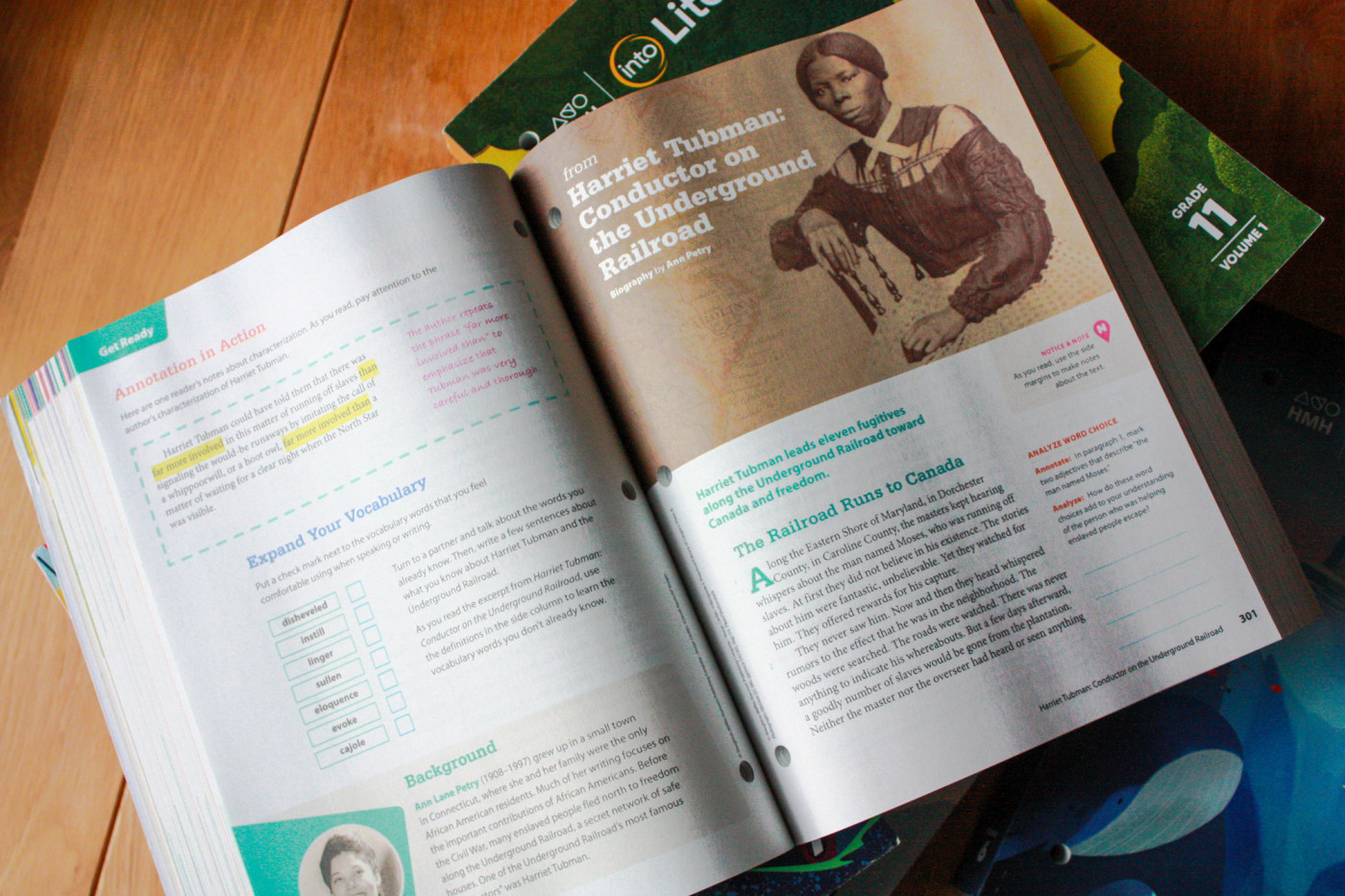 Into Literature (Florida) curriculum books, Grades 6-12 – 100 Archive