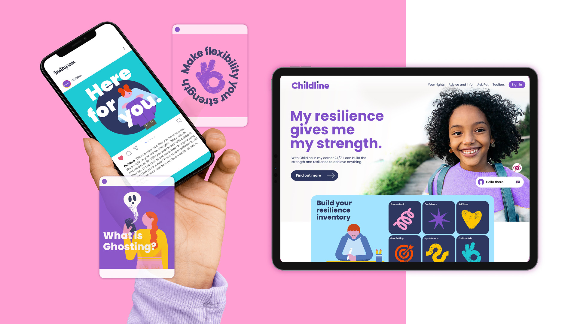 ISPCC Childline Rebrand – 100 Archive