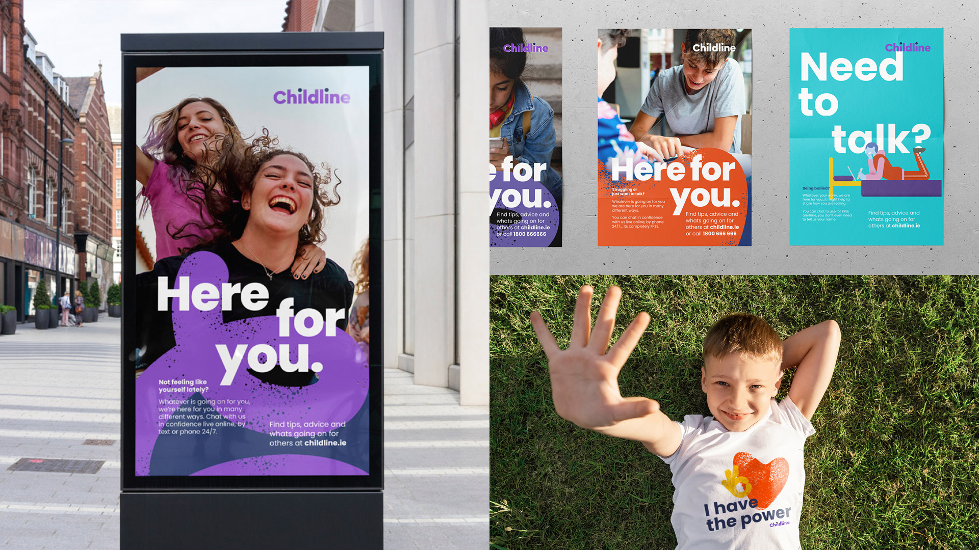 ISPCC Childline Rebrand – 100 Archive