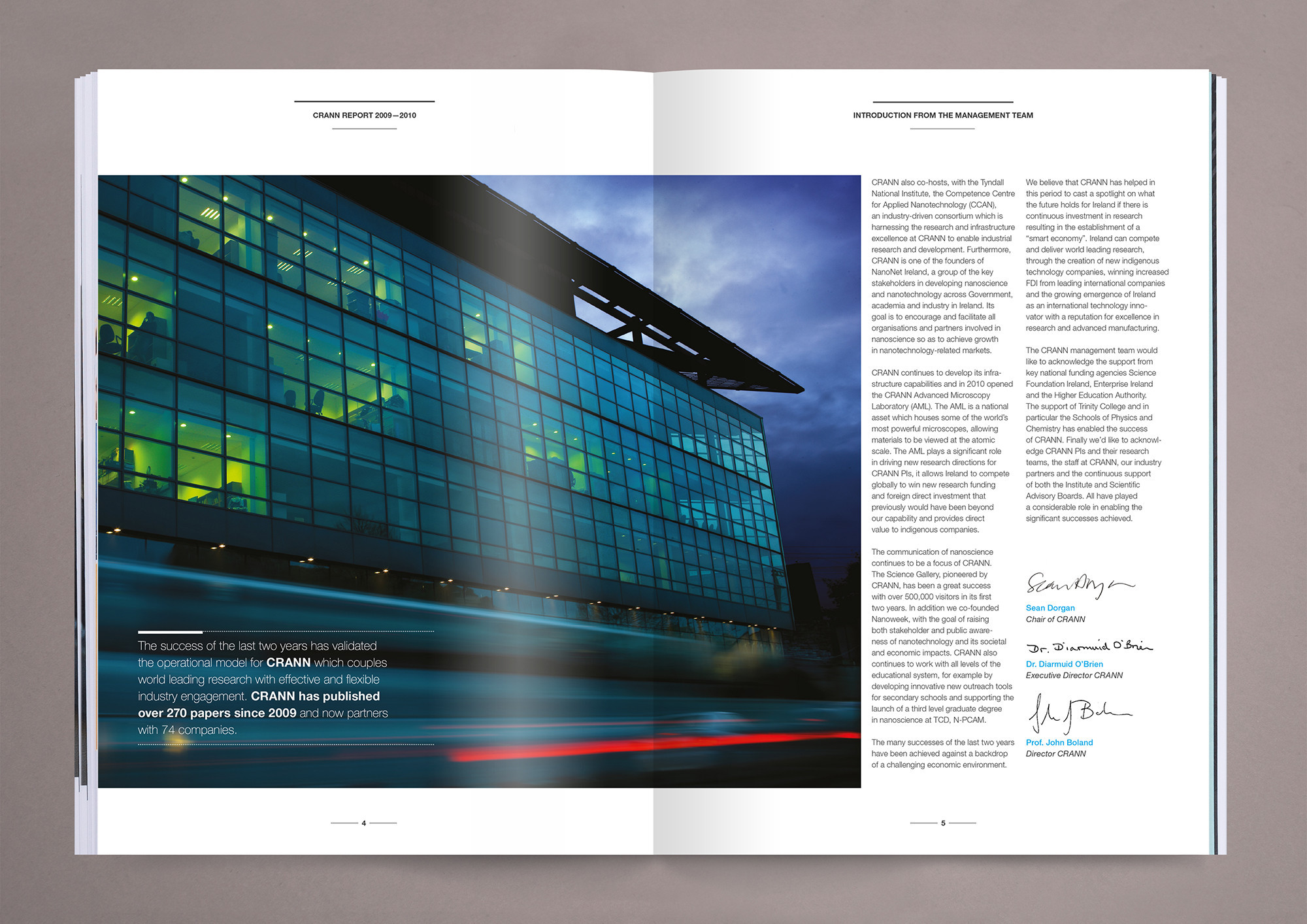 Crann Annual Report (2011) – 100 Archive