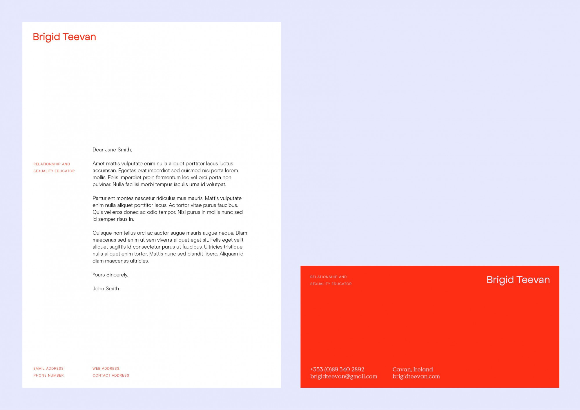 Brigid Teevan – 100 Archive