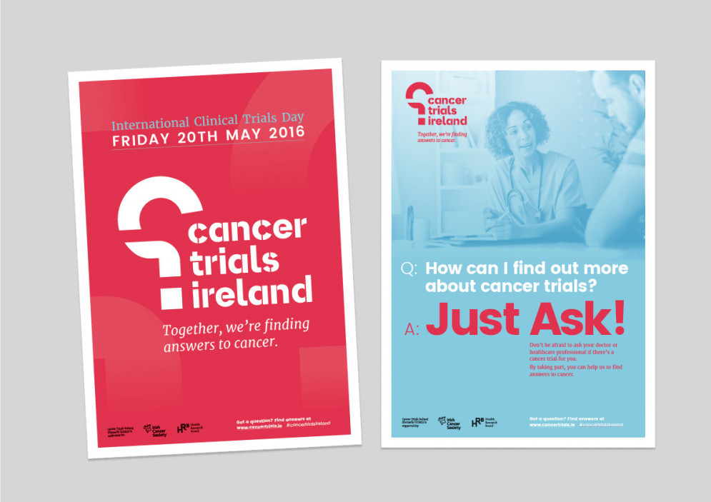 Cancer Trials Ireland Brand Identity – 100 Archive