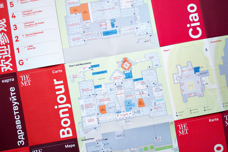 Metropolitan Museum of Art Map Design – 100 Archive