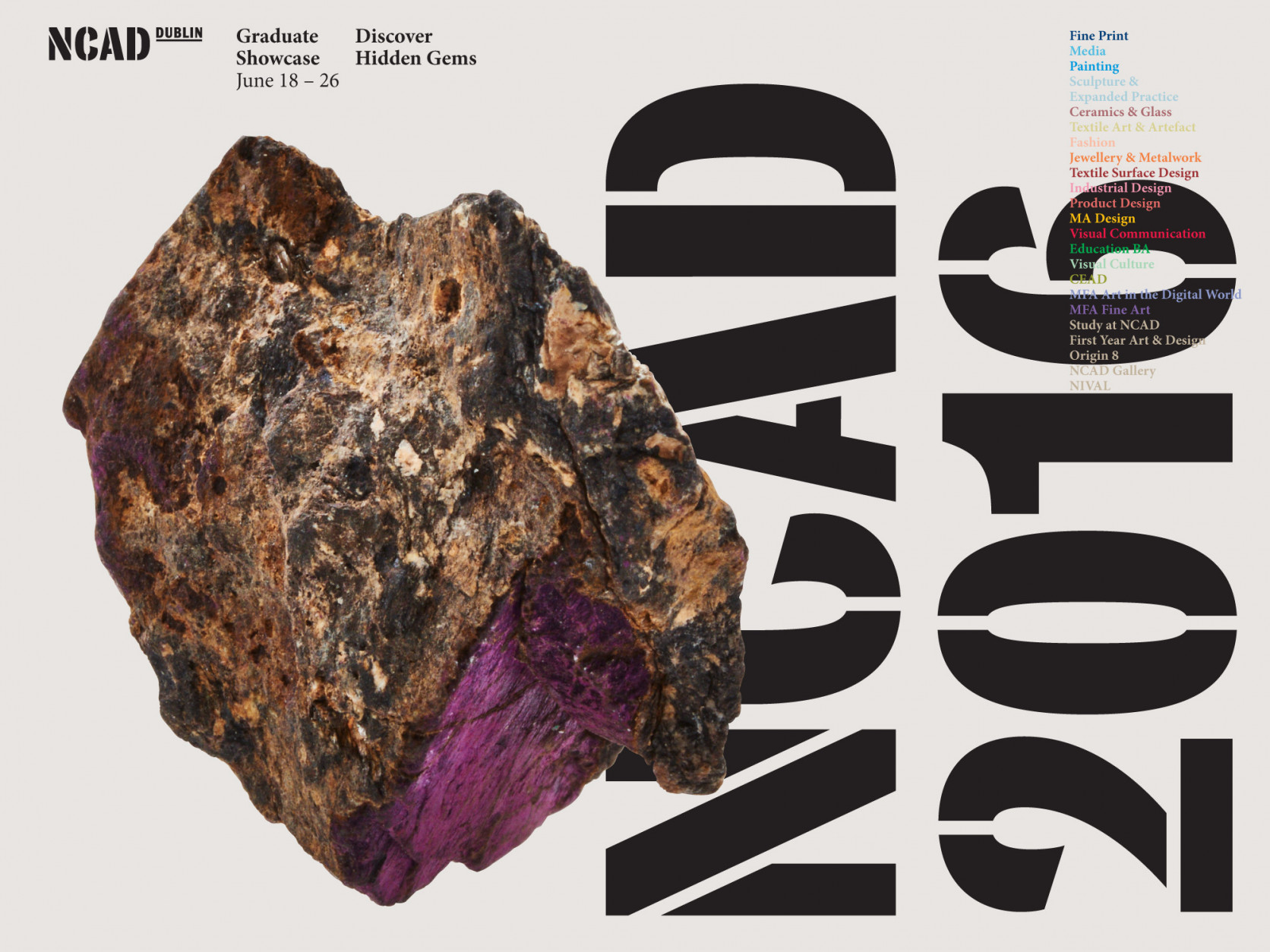 NCAD Graduate Showcase – 100 Archive