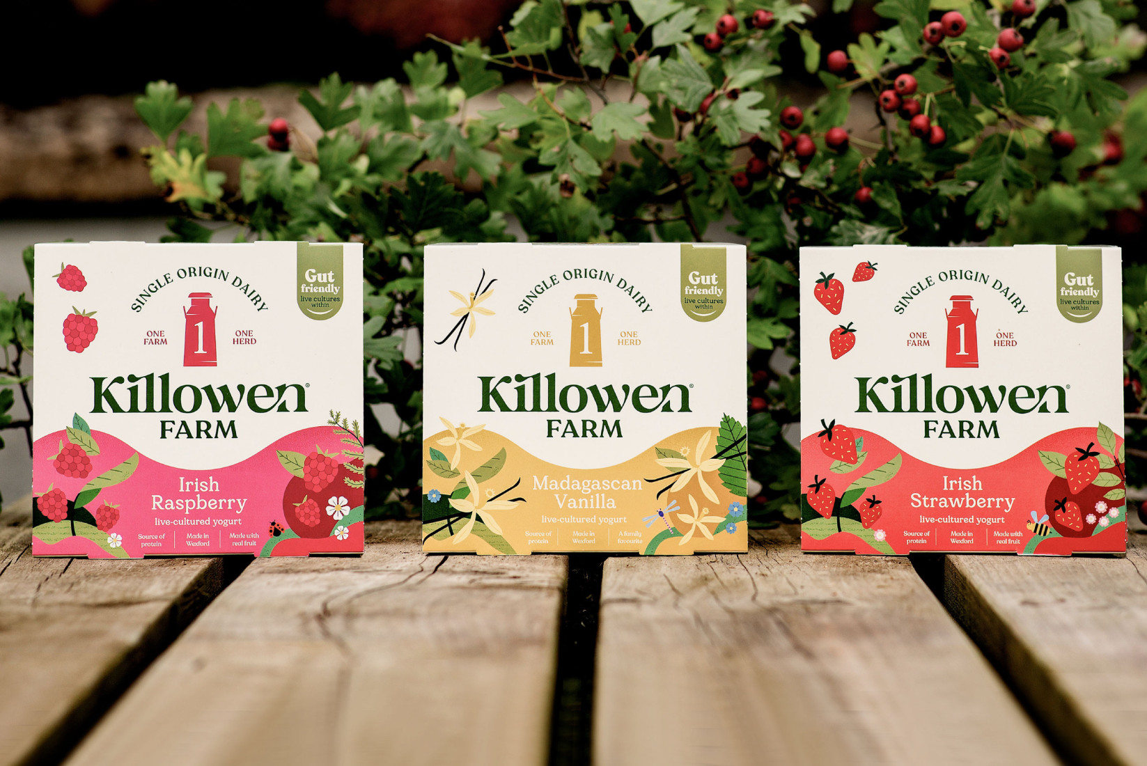 Killowen Farm Rebrand – 100 Archive
