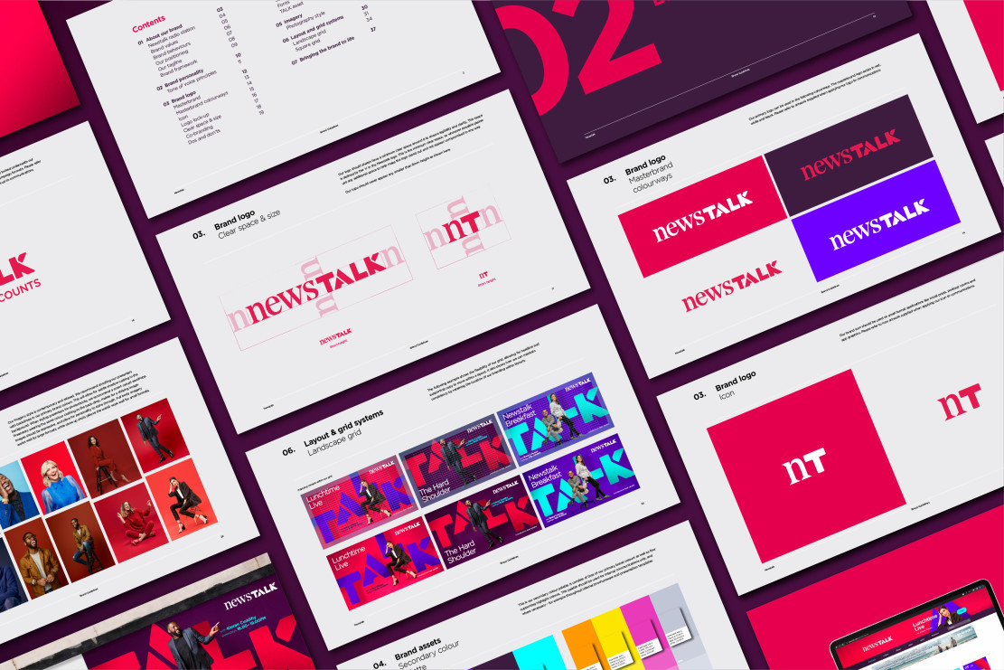 Newstalk Rebrand – 100 Archive